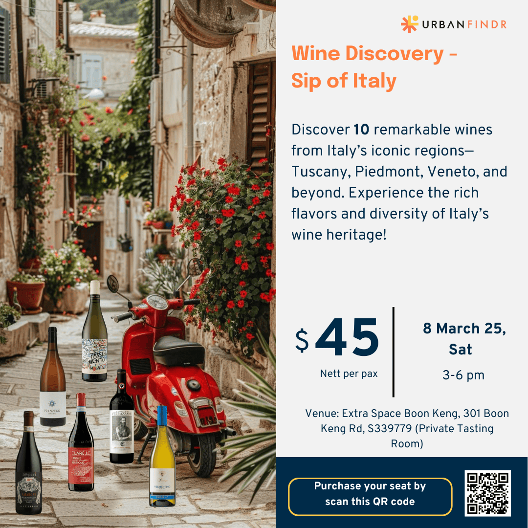 Wine Discovery - Sip of Italy - UrbanFindr