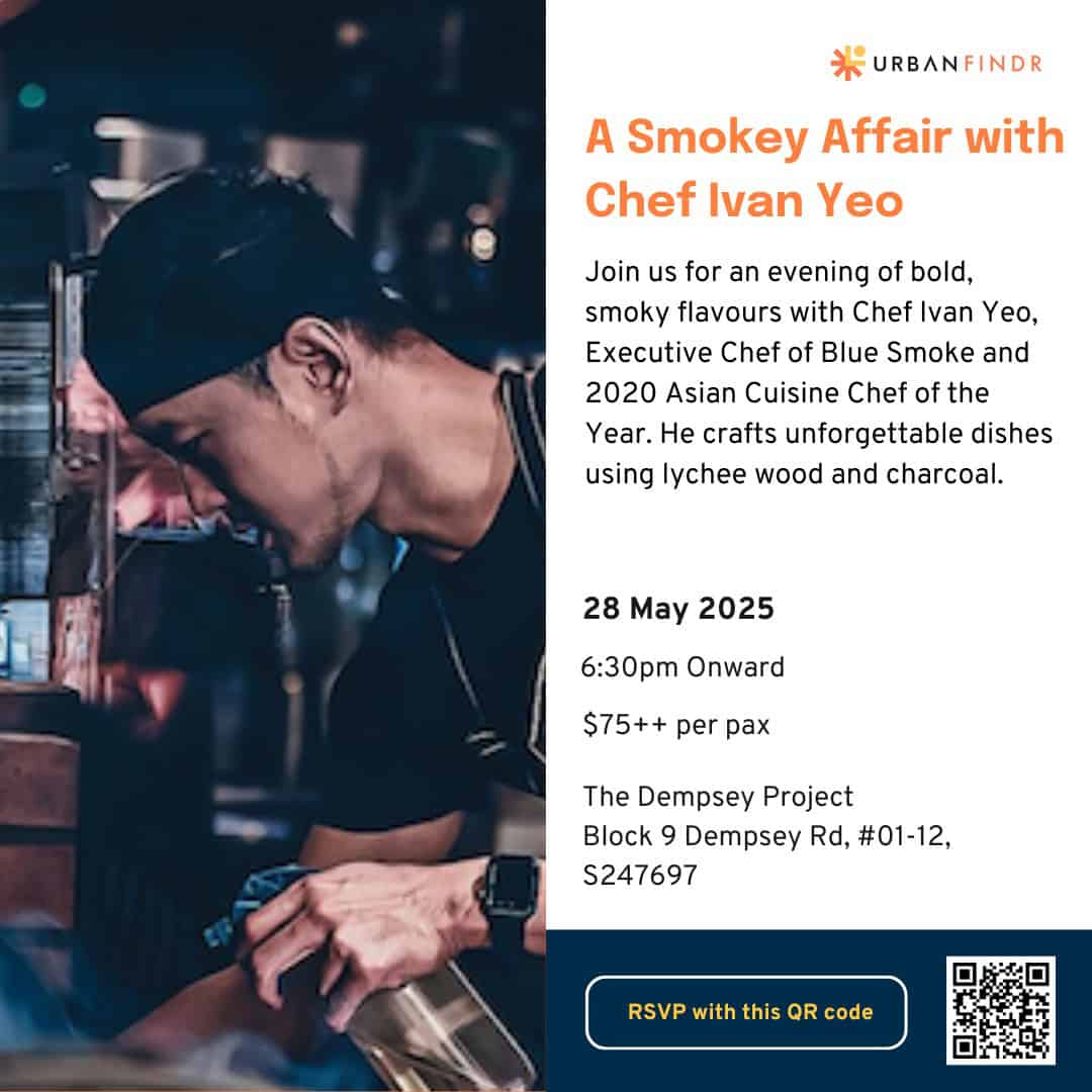 A SMOKEY AFFAIR with Chef Ivan Yeo - UrbanFindr